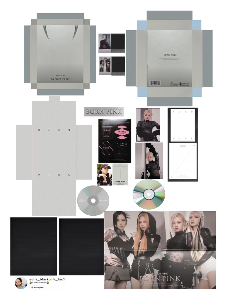 Album Born Pink Ver. Gray | PDF