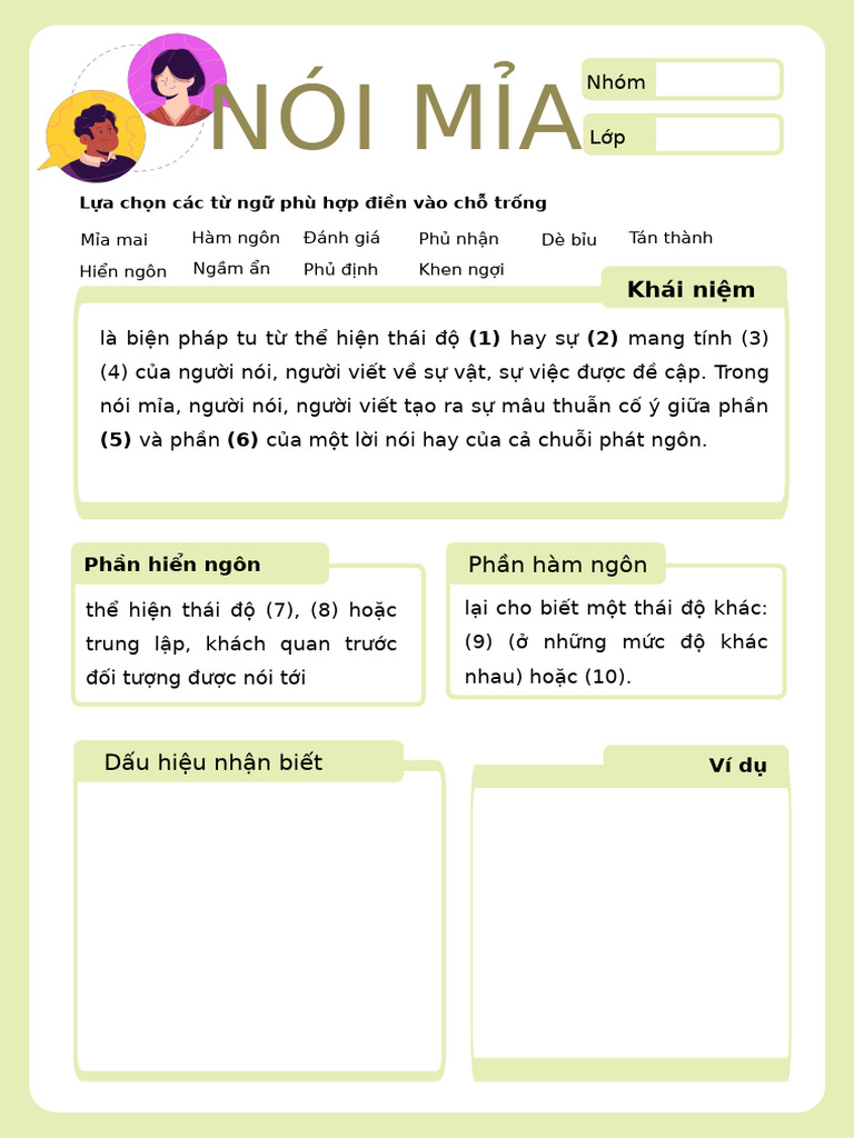 PHT.K12.KNTT.B1 - THTV Nói mỉa nghịch ngữ | PDF