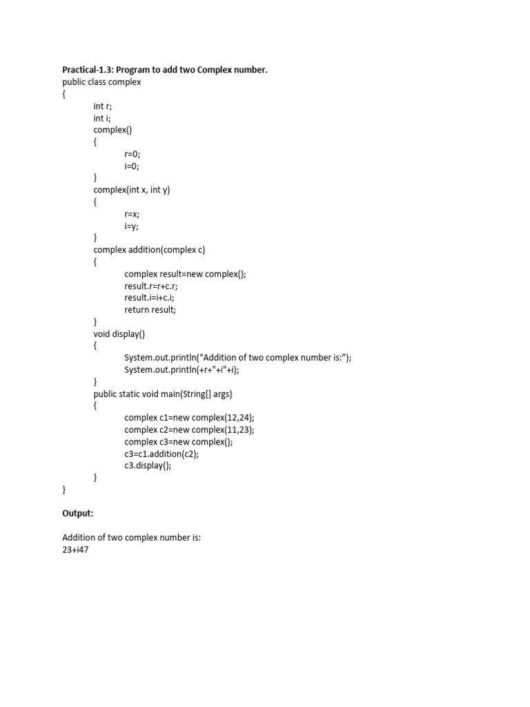Complex Test Tedt | PDF