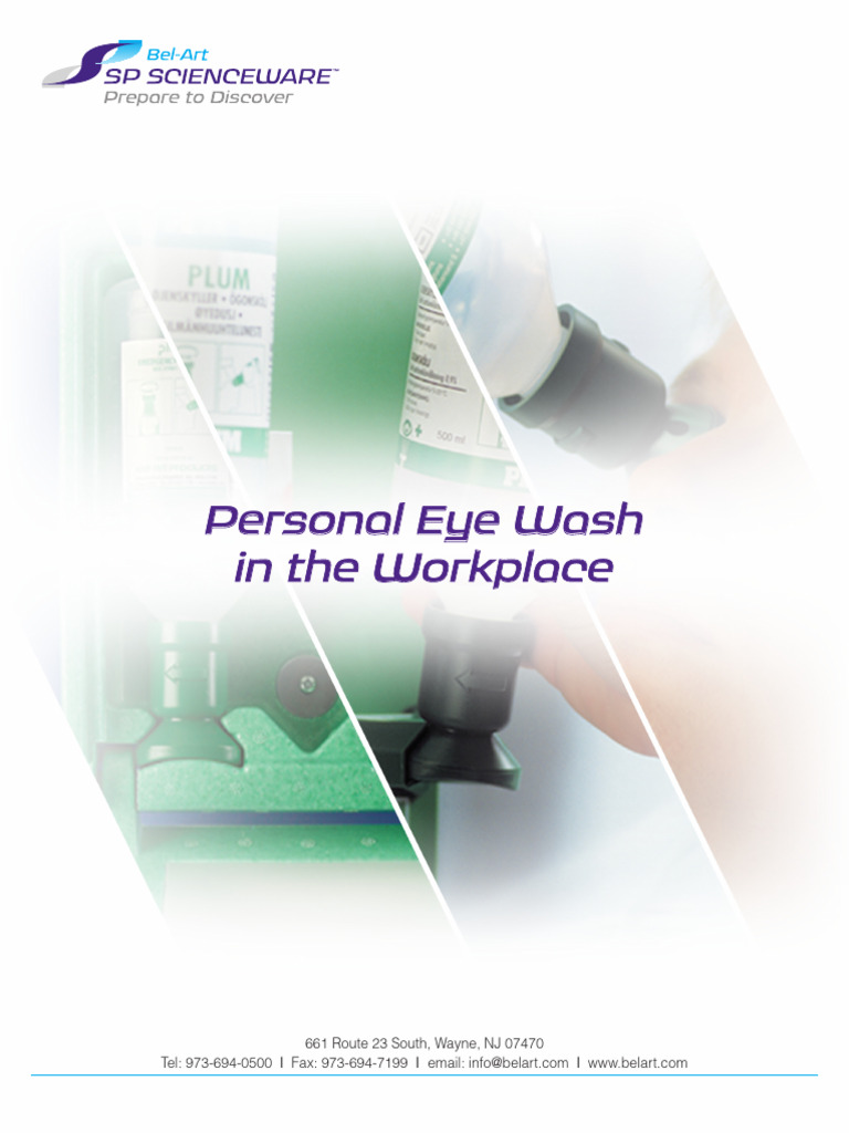 Personal Eye Wash and PLUM | PDF | Acid | Buffer Solution