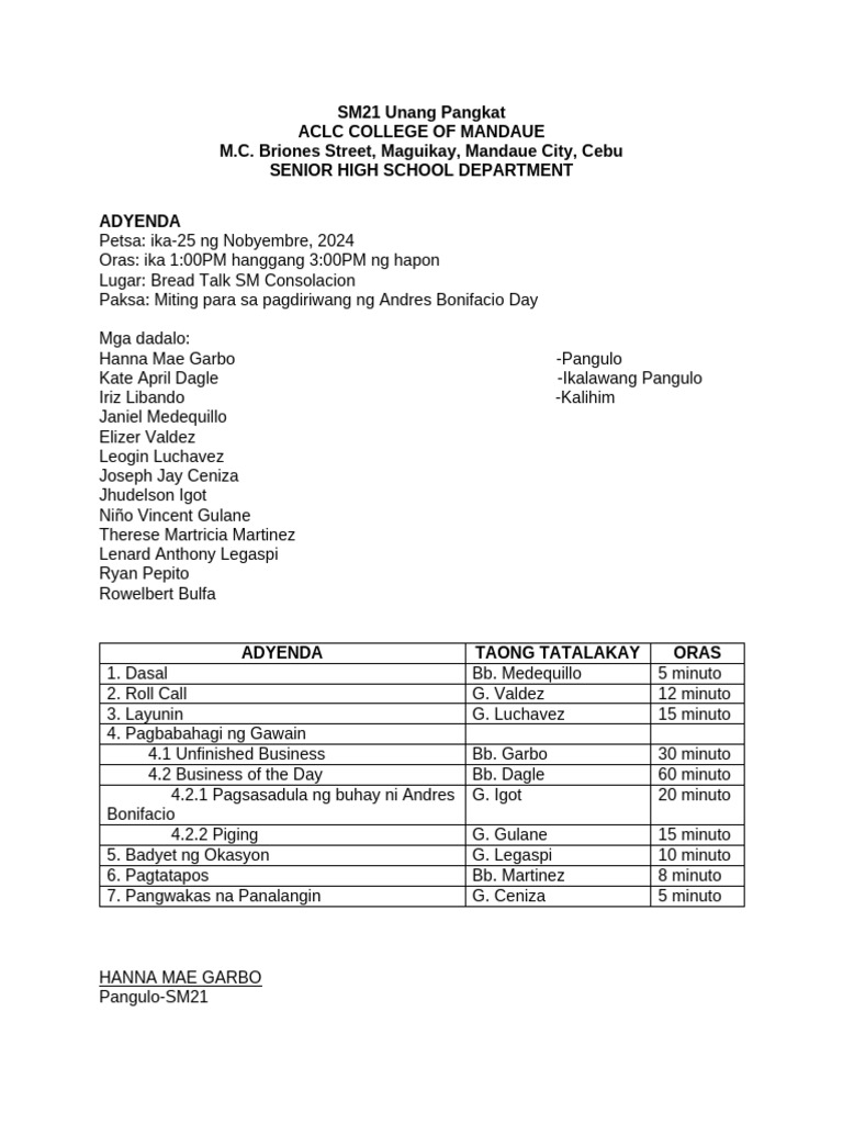SM21 Unang Pangkat | PDF