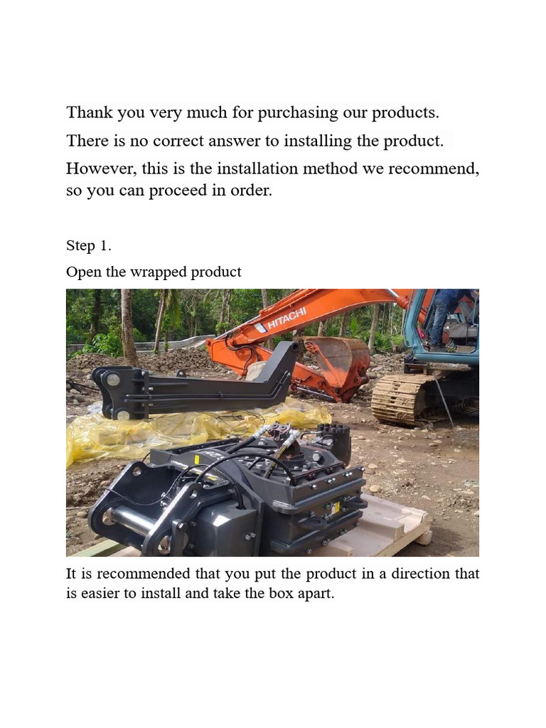Vibro Hammer Installation Guide | PDF