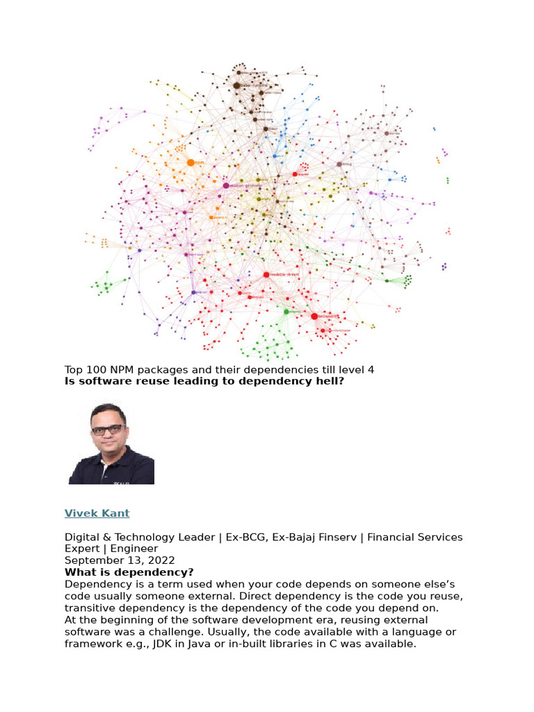 Is Software Reuse Leading To Dependency Hell? | PDF