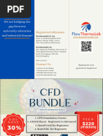 CFD Foundation Flowthermolab | PDF | Computational Fluid Dynamics | Fluid Mechanics