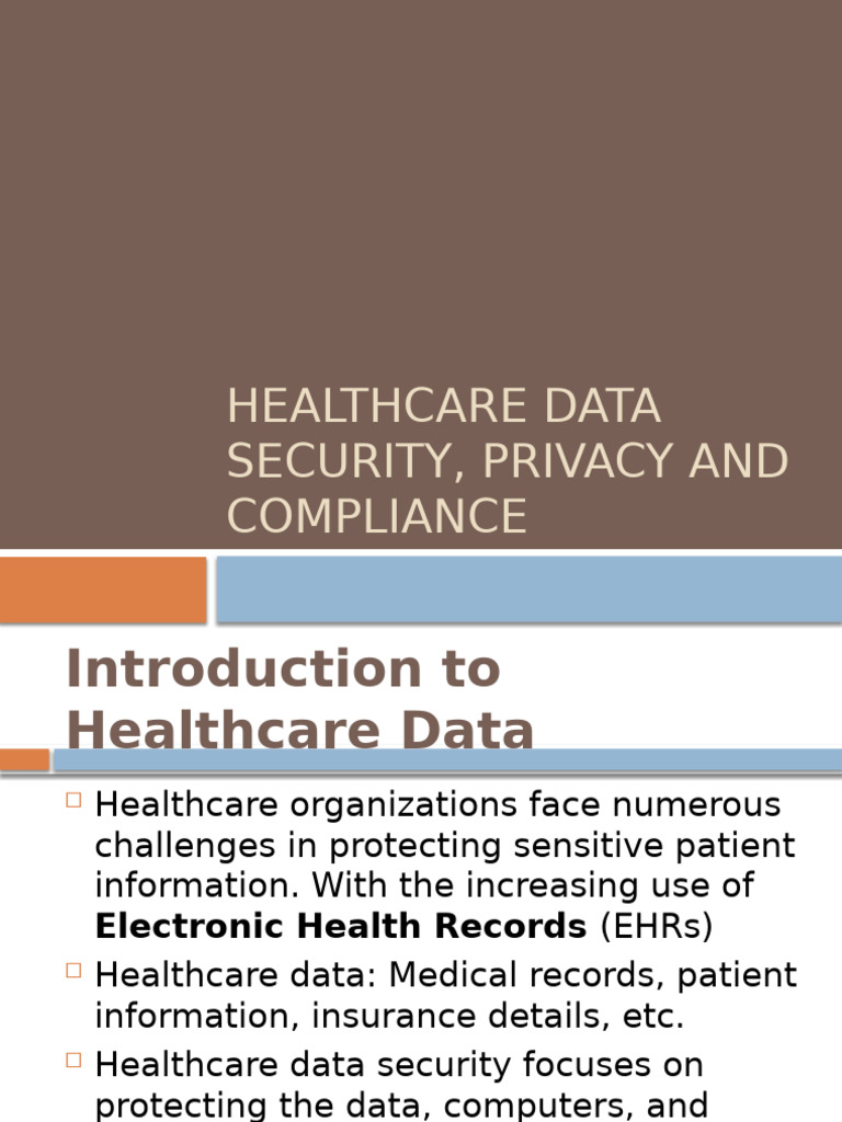 Healthcare Data Security | PDF | Security | Computer Security
