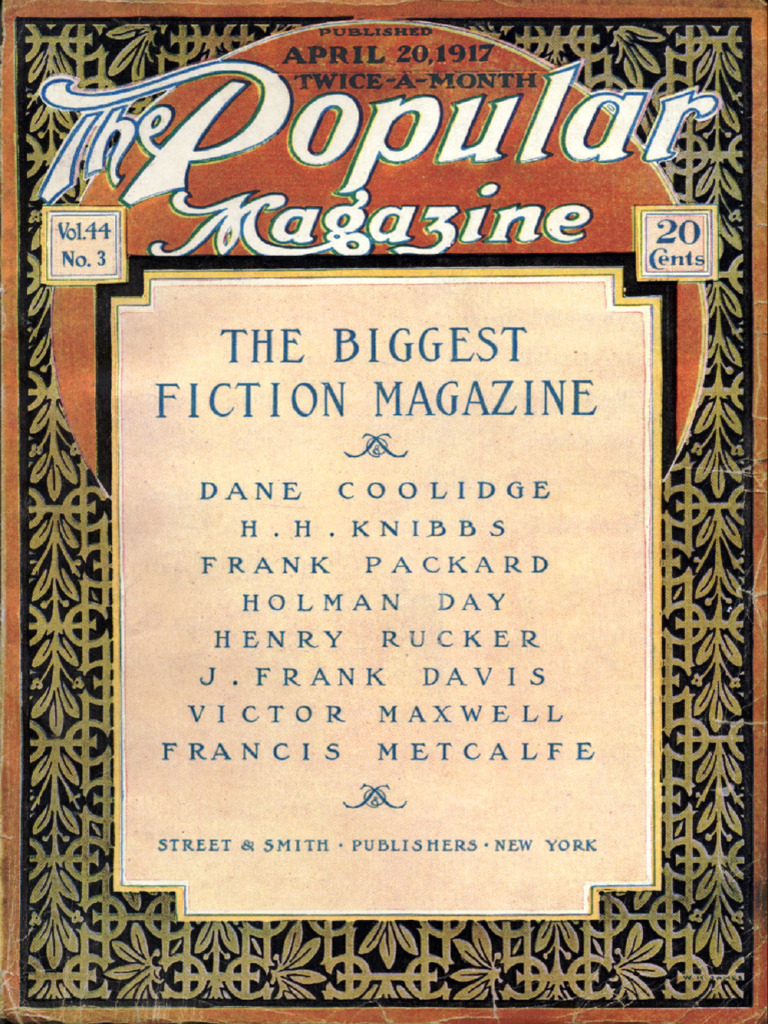 The Popular Magazine - 20 April 1917 | PDF