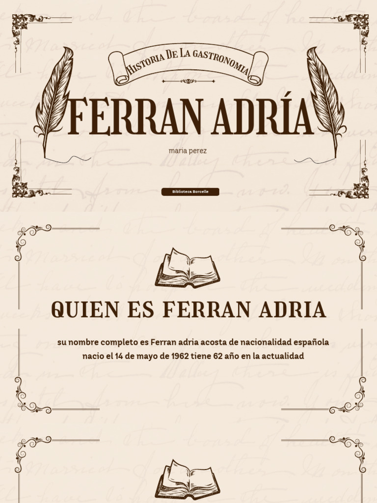ferran adría | PDF