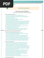 Class 9 Motion Numerical Solutions | PDF | Acceleration | Speed