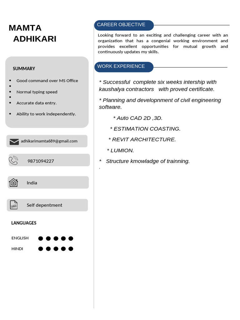 CV Letter | PDF