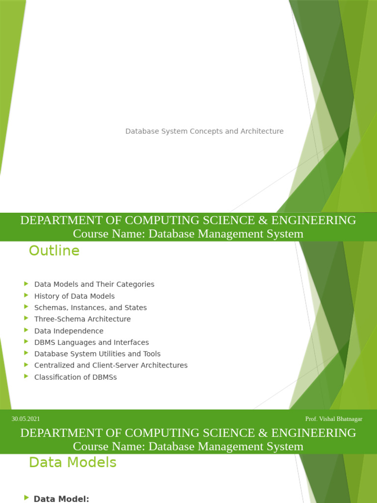 Database Management Systems | PDF | Databases | Data Model