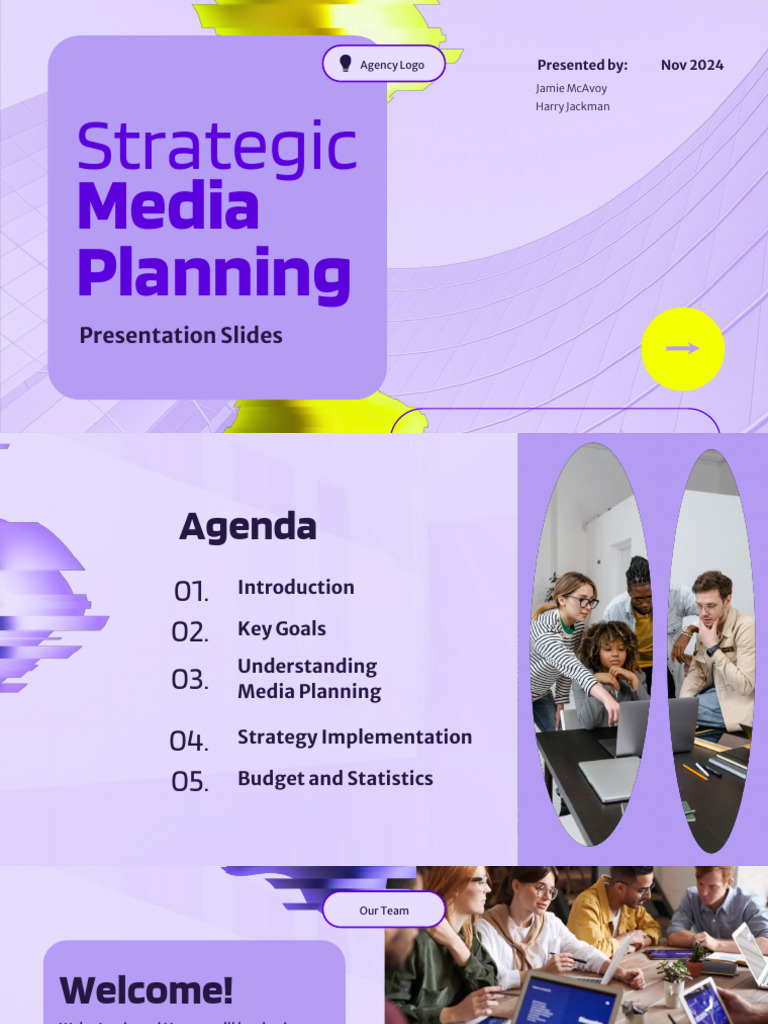 Strategic Media Planning Slides | PDF | Marketing | Business Intelligence