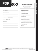 SRS-2 Assessment and Score Interpretation | PDF | Autism | Autism Spectrum