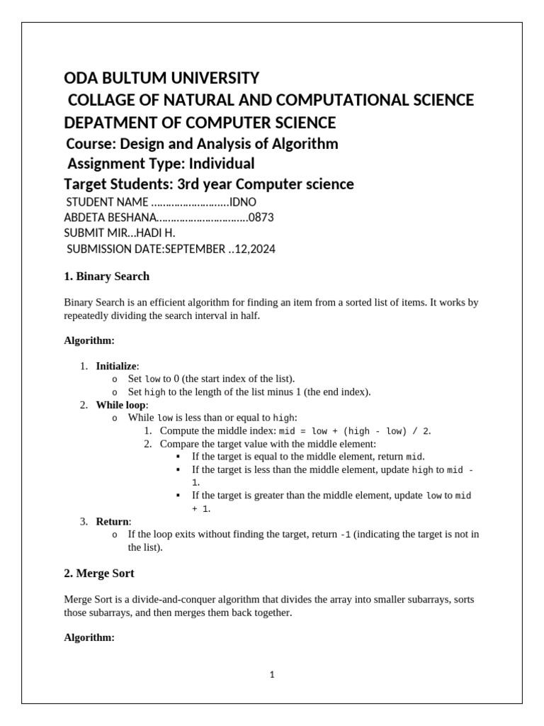 ABDETA BESHANA | PDF | Applied Mathematics | Theoretical Computer Science