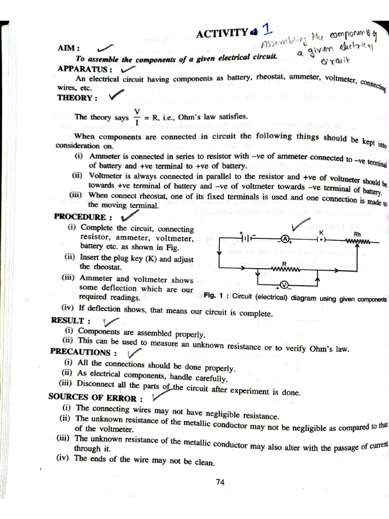 Cycle 1 Activities | PDF
