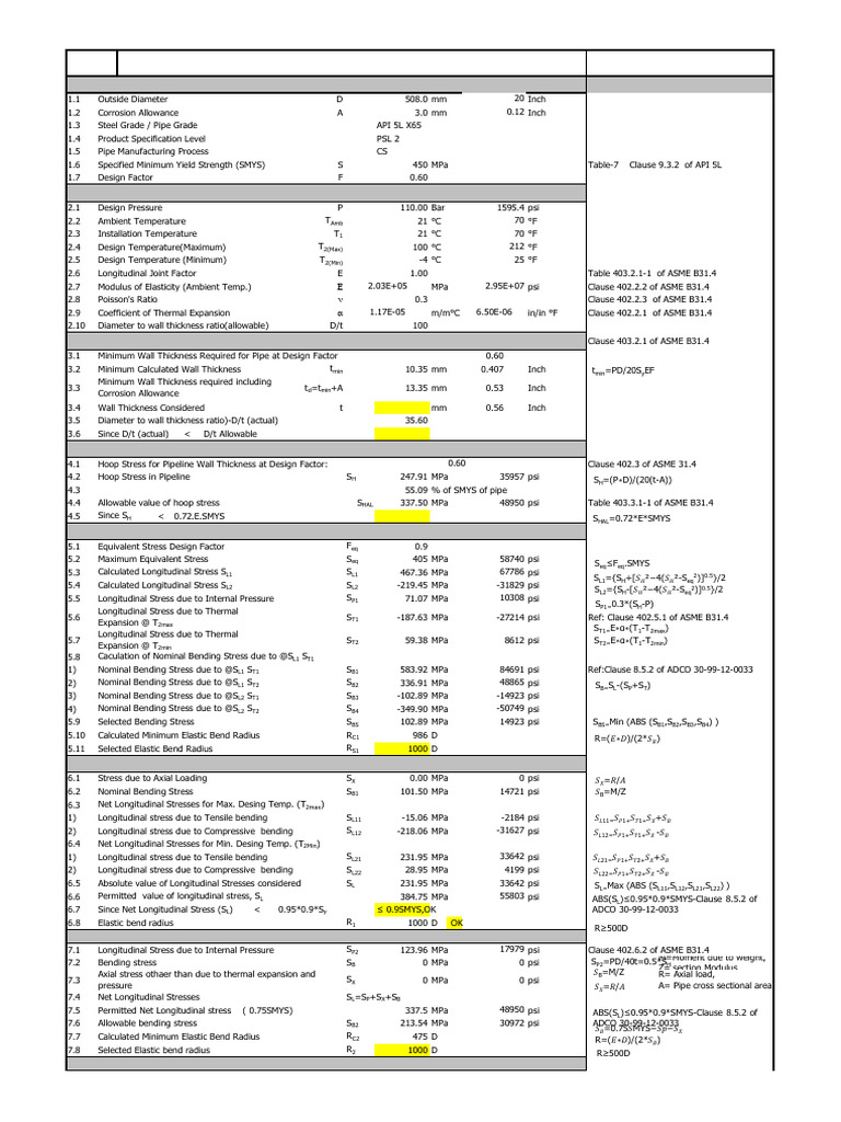 Att7 20 Oil Connecting Pipeline, DP-110 Bar DF 0.6 | PDF | Pipe (Fluid ...