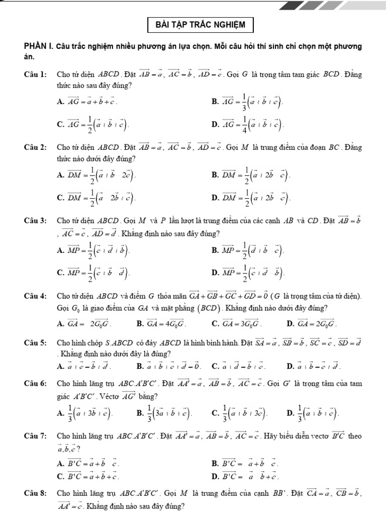 Chuyen de Vecto Them | PDF