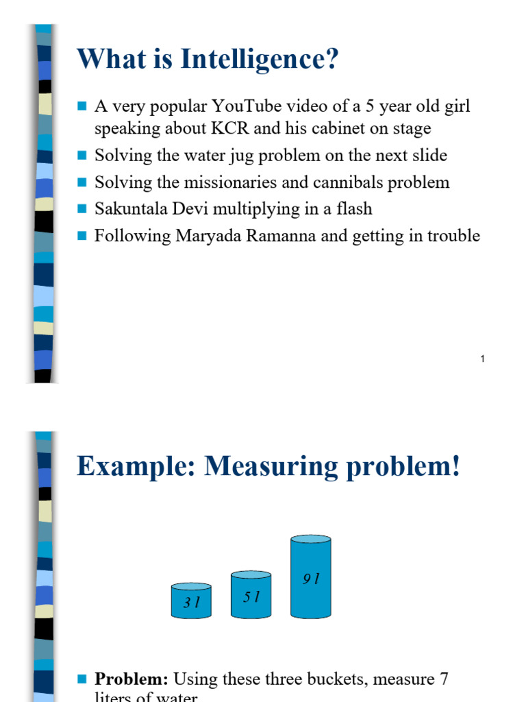 CH 1 Introduction To AI | PDF | Artificial Intelligence | Intelligence ...