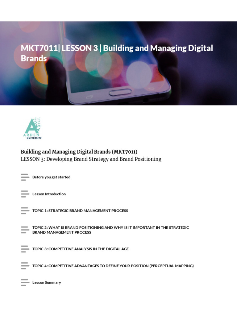 Digital Brand Strategy Guide | PDF