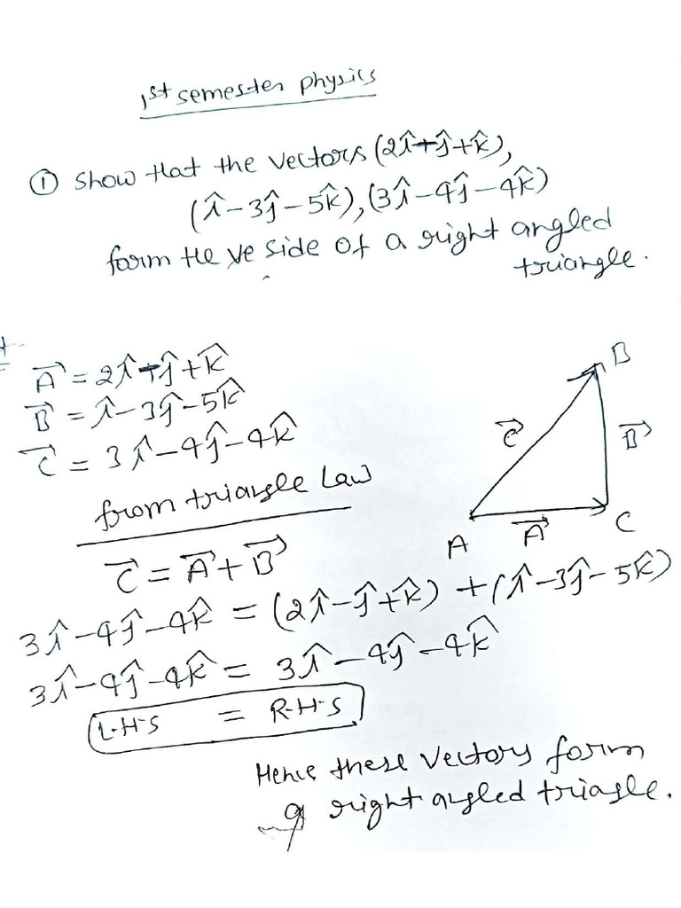 BSC 1st Semester Physics 30 Important | PDF