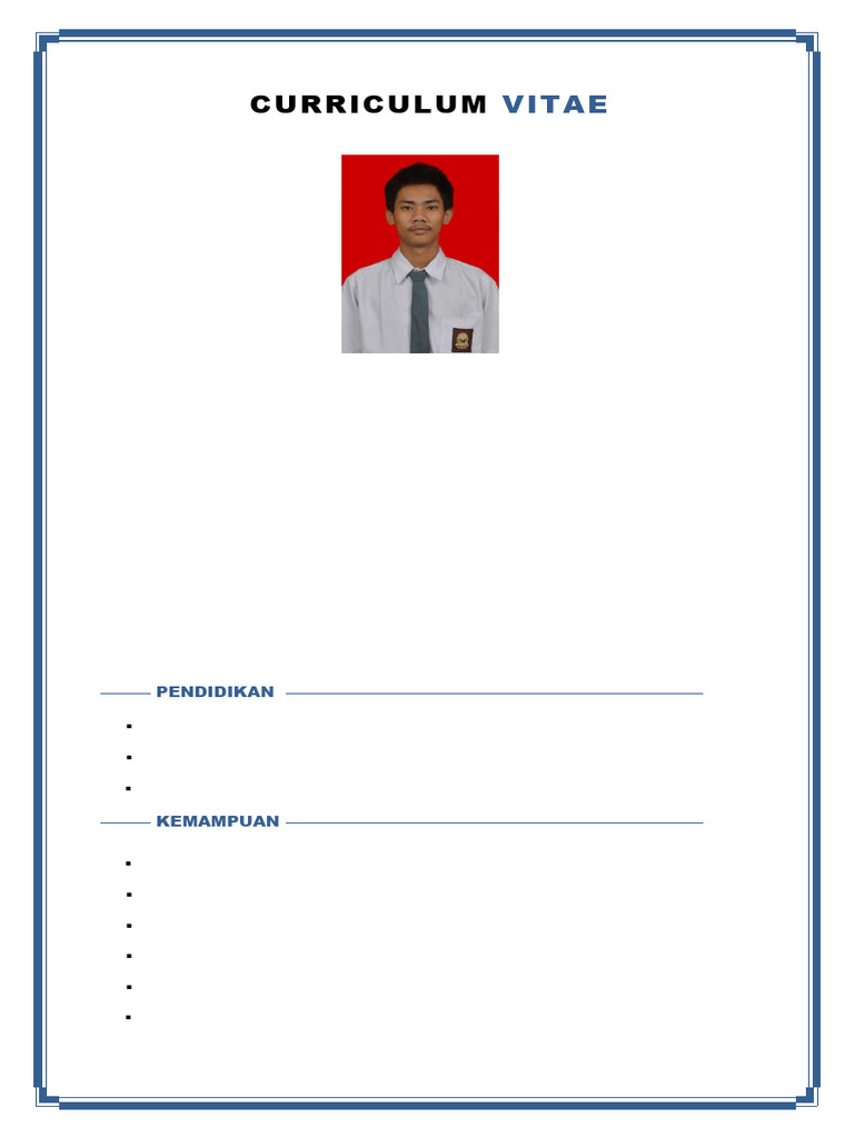 Fattahillah Cv (1) | PDF