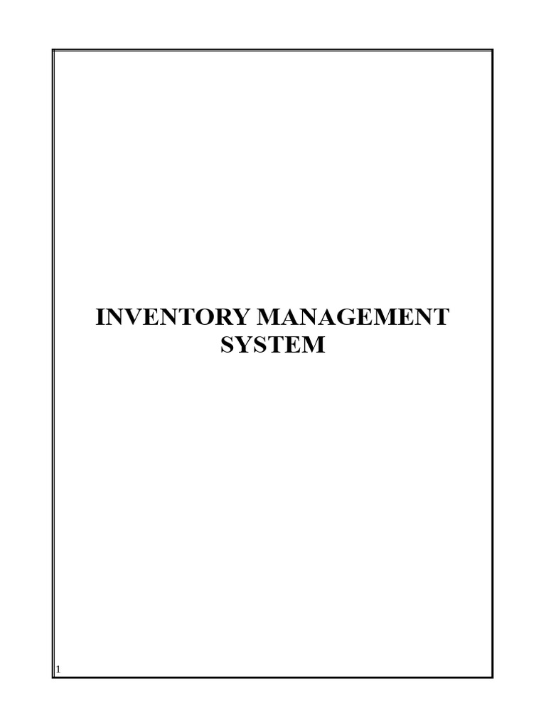 IMS-SS | PDF | Inventory | Databases