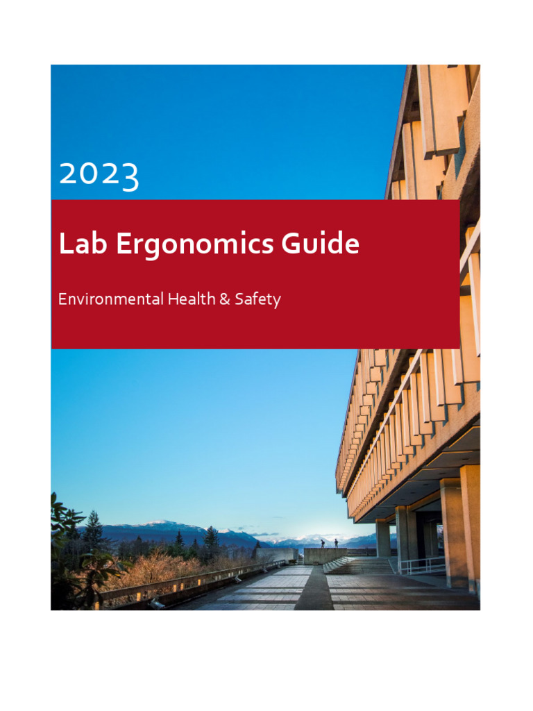 Ergonomic Assessment Checklist For Laboratory Workers | PDF | Chair ...