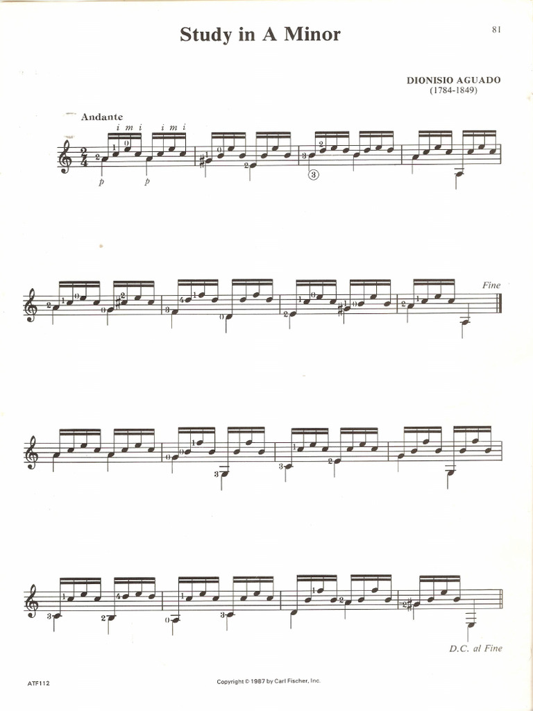 A Minor Study Aguado0001 | PDF