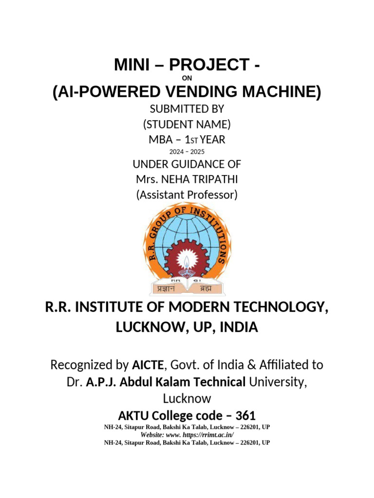 Mini Project Areena Rr College | PDF | Machine Learning | Deep Learning