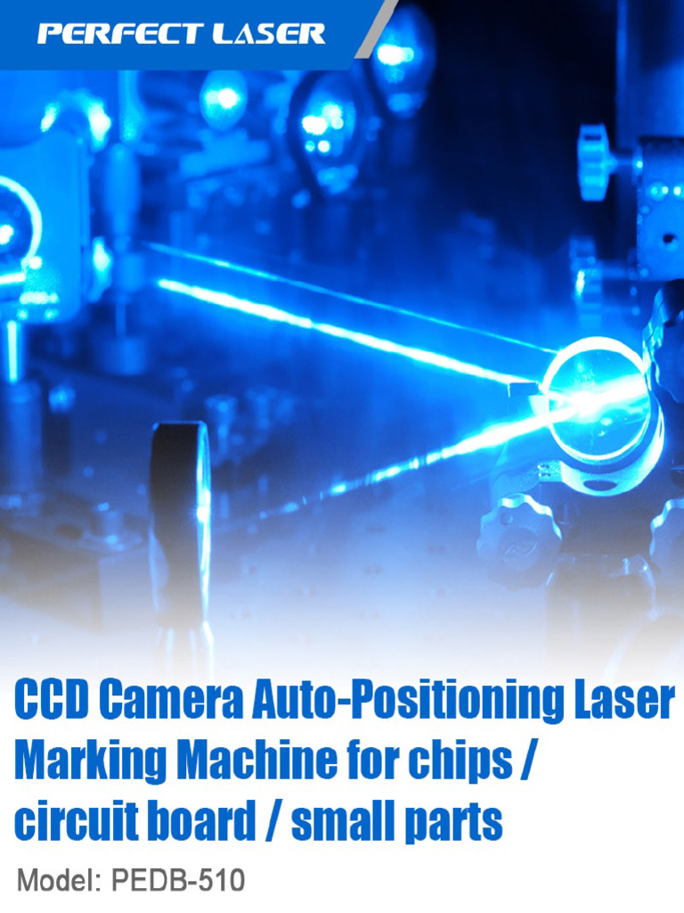 Perfect Laser_CCD Camera Auto-Positioning Fiber Laser Marker Machine ...