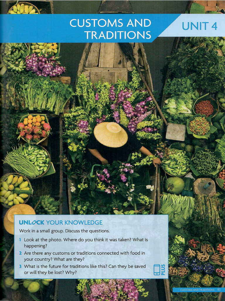 Unit 4 Customs and Traditions READING | PDF