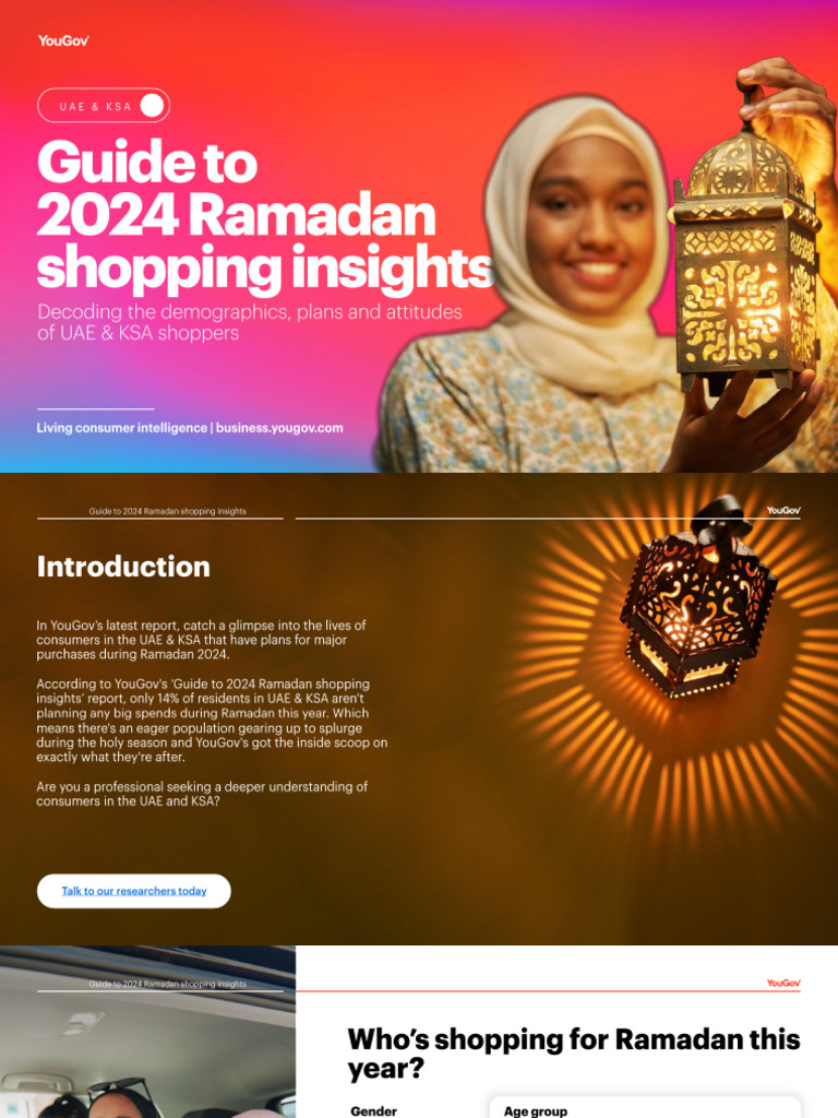 YouGov MENA Ramadan Shoppers Report Feb 2024 D7xXxY0 | PDF