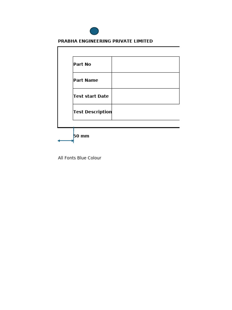 Test Lab Display Board Design | PDF