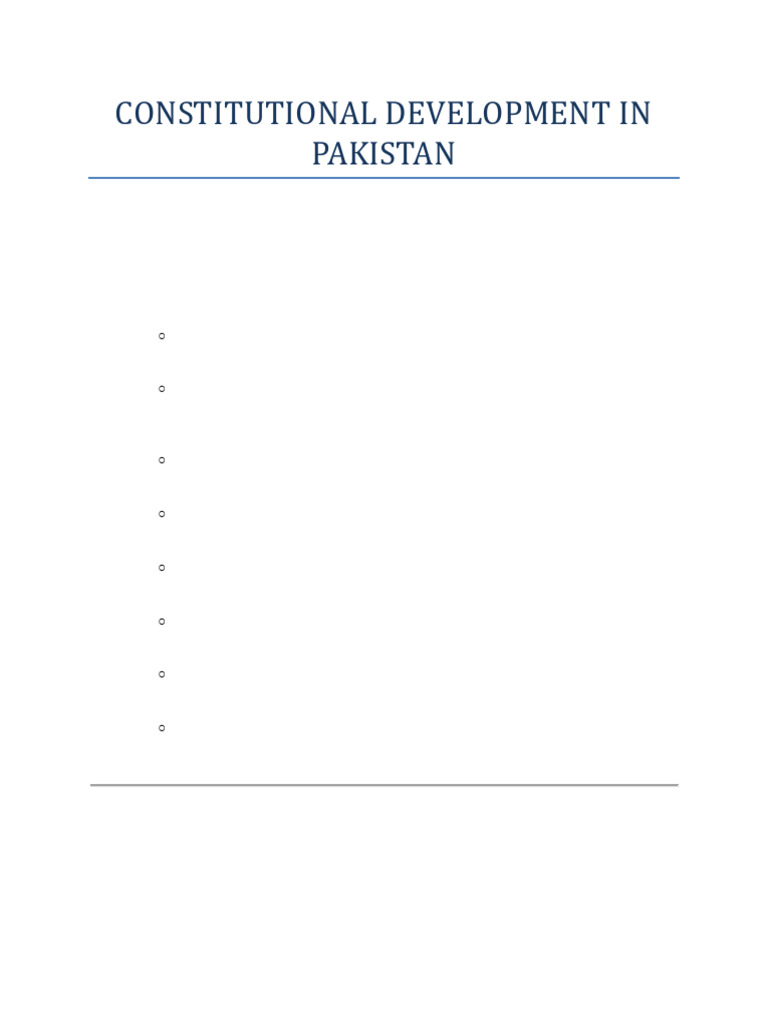 Constitutional Development | PDF | Martial Law | Governance