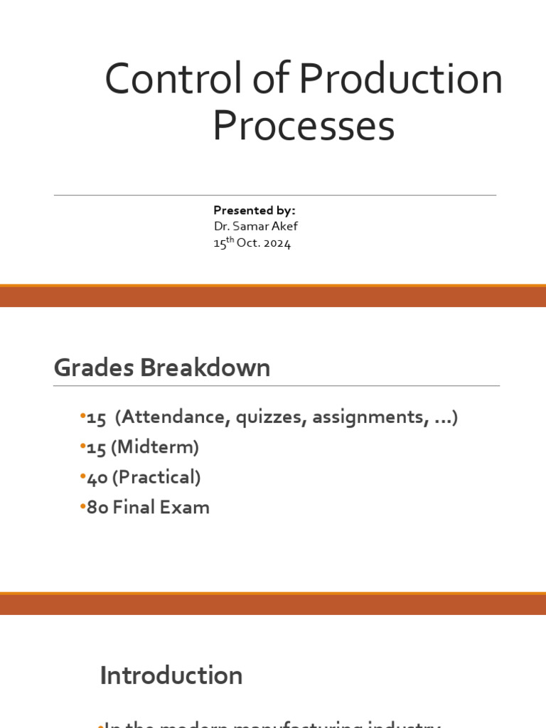 Control Lec1 | PDF | Automation | Control Theory