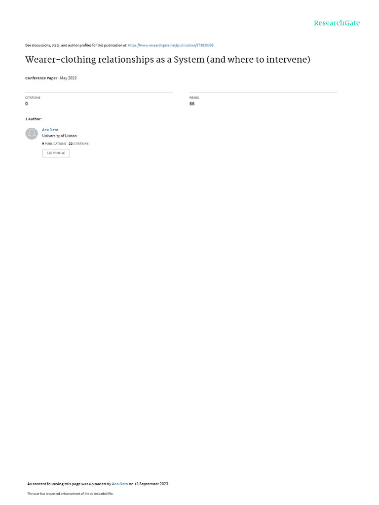 Neto_Plate2023 | PDF | Clothing | Psychological Resilience