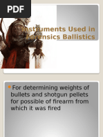 Forensic Ballistic Notes | PDF | Firearms | Cartridge (Firearms)