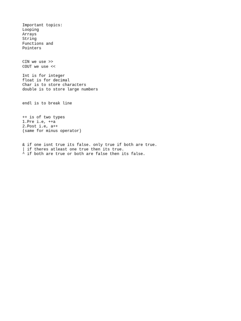 c++ Scket Notes | PDF