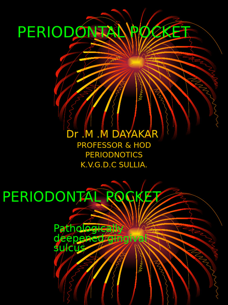 Understanding Periodontal Pockets | PDF | Periodontology | Medical Specialties