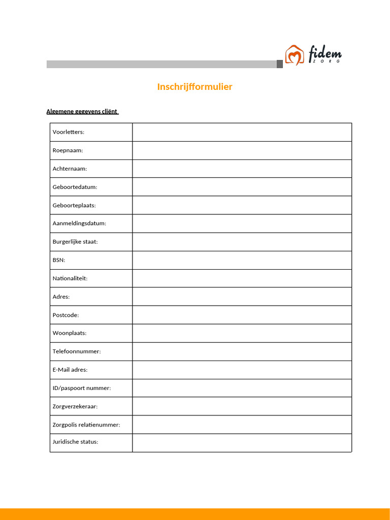 RF Inschrijfformulier | PDF