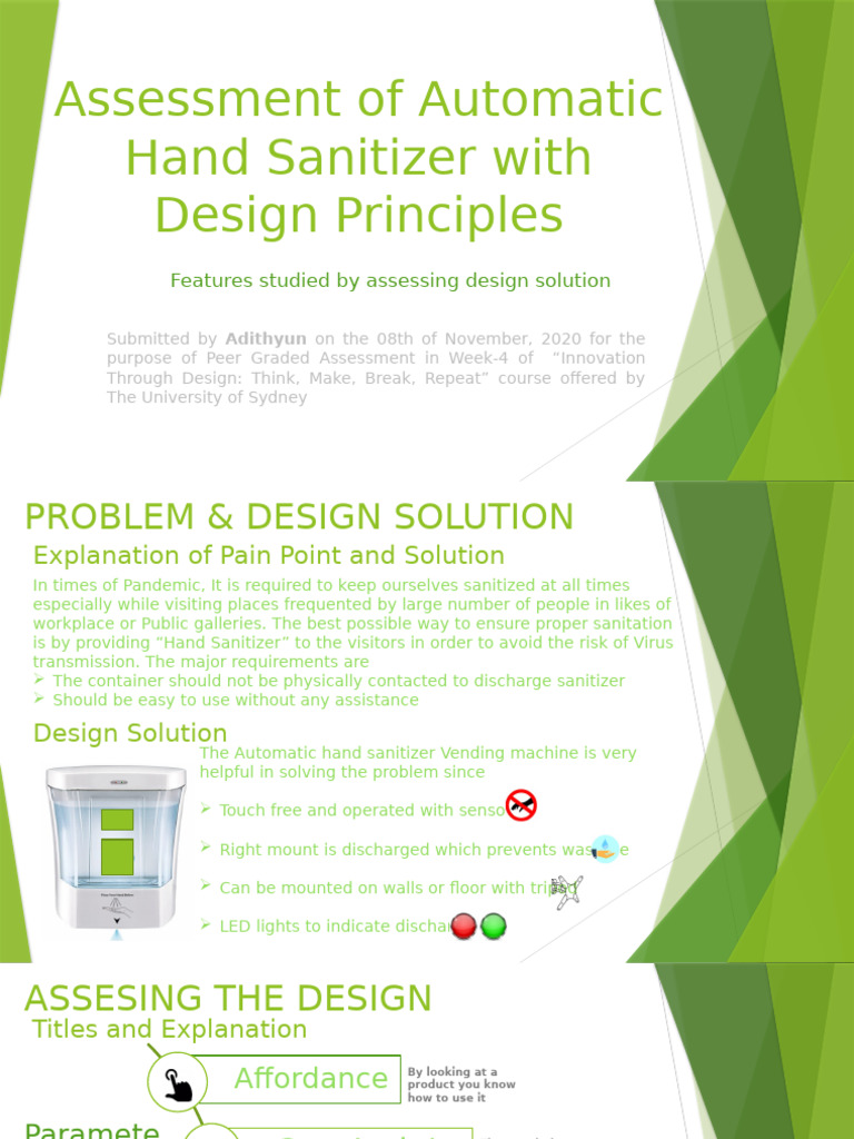 Assessing Design Solutions | PDF