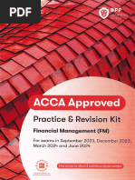 ACCA FM Formula Sheet | PDF