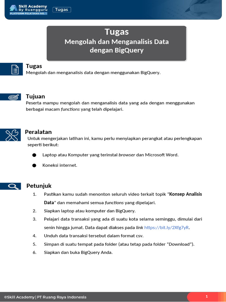 Belajar Analisisdan Visualisasi Data | PDF