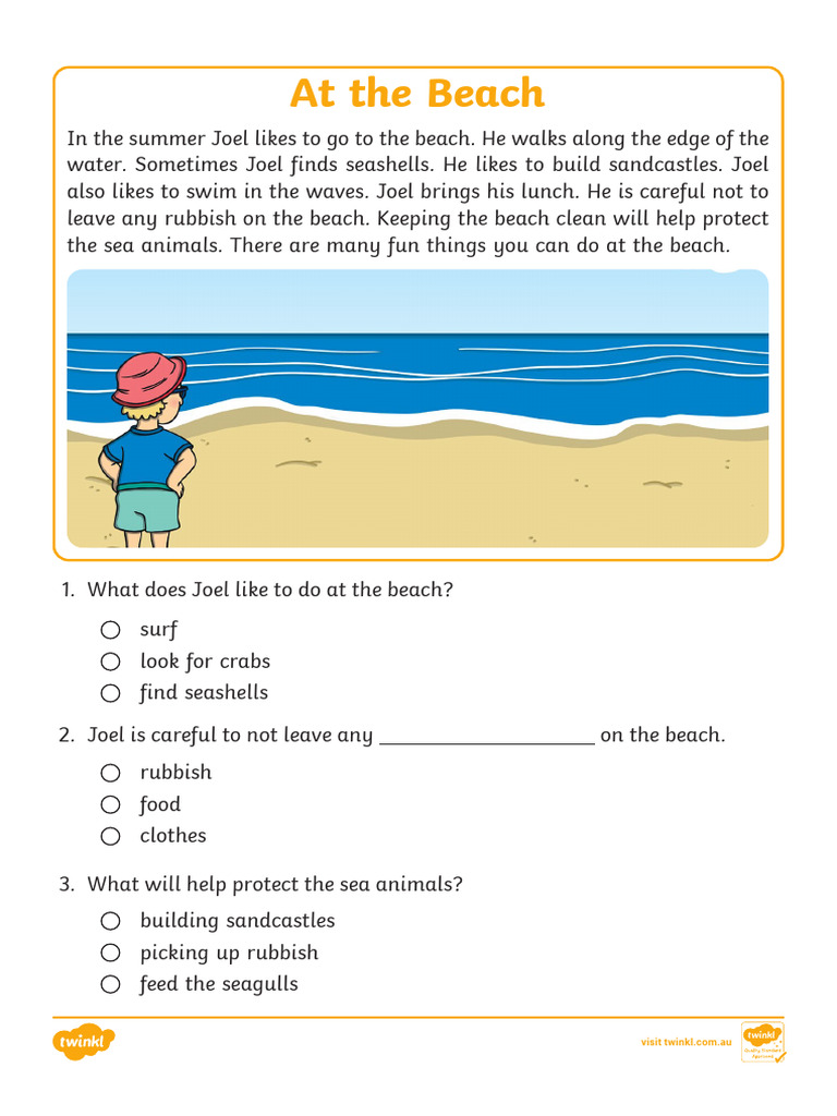 At the Beach | PDF