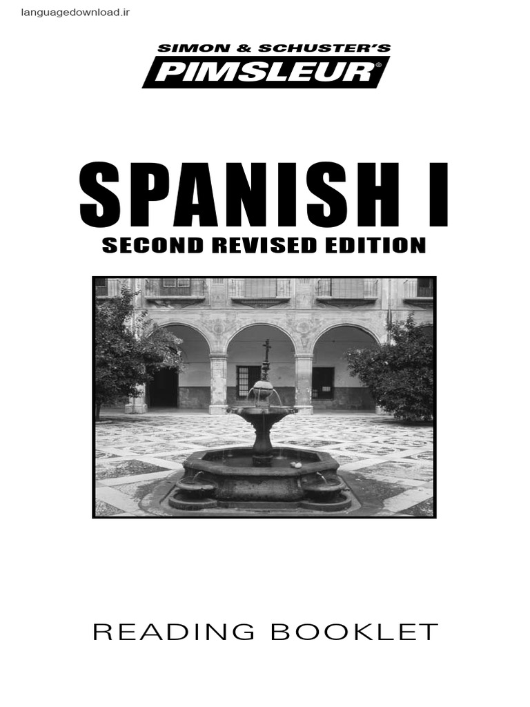 Pimsleur Spanish 1 - Reading Booklet | PDF