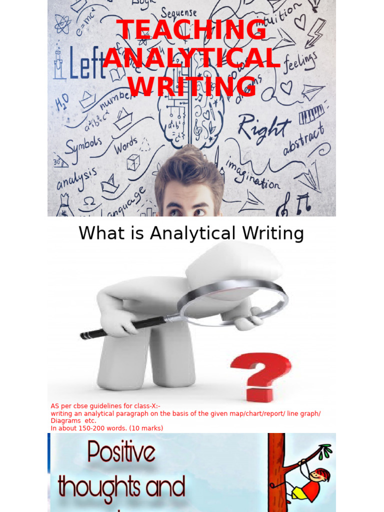 Teaching Analytical Writing-1 | PDF | Critical Thinking