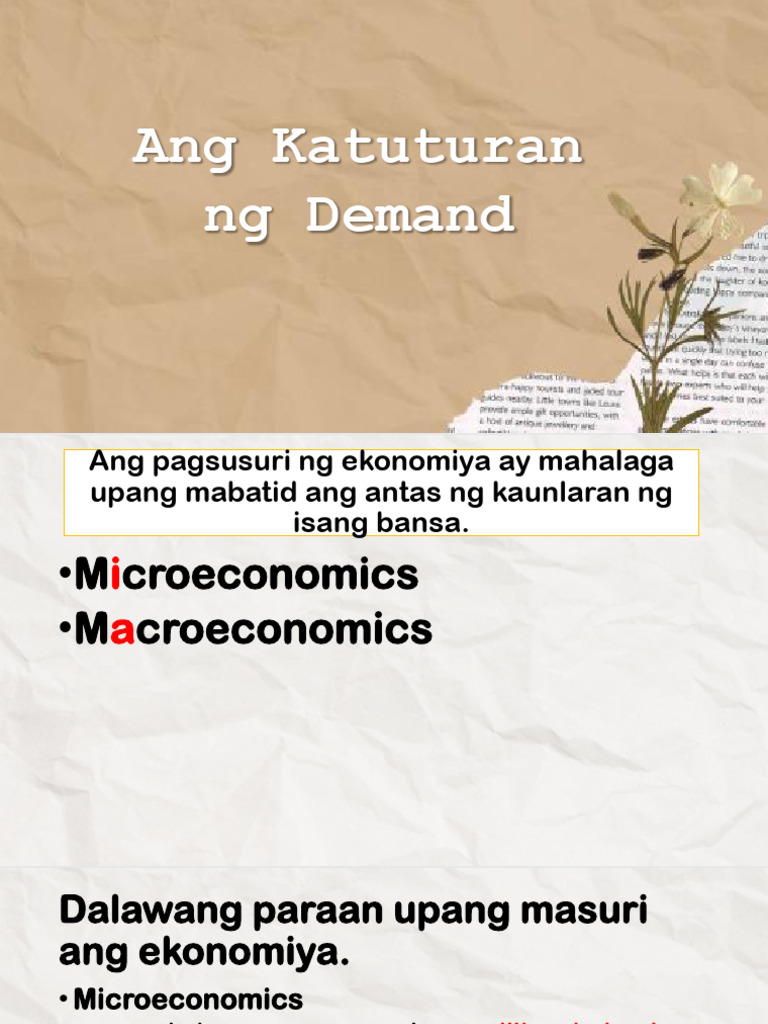 Demand | PDF