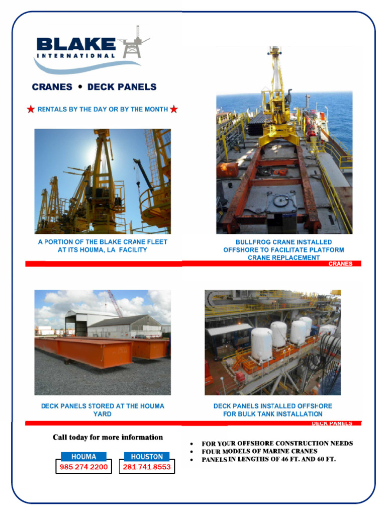 Crane Mat Brochure | PDF