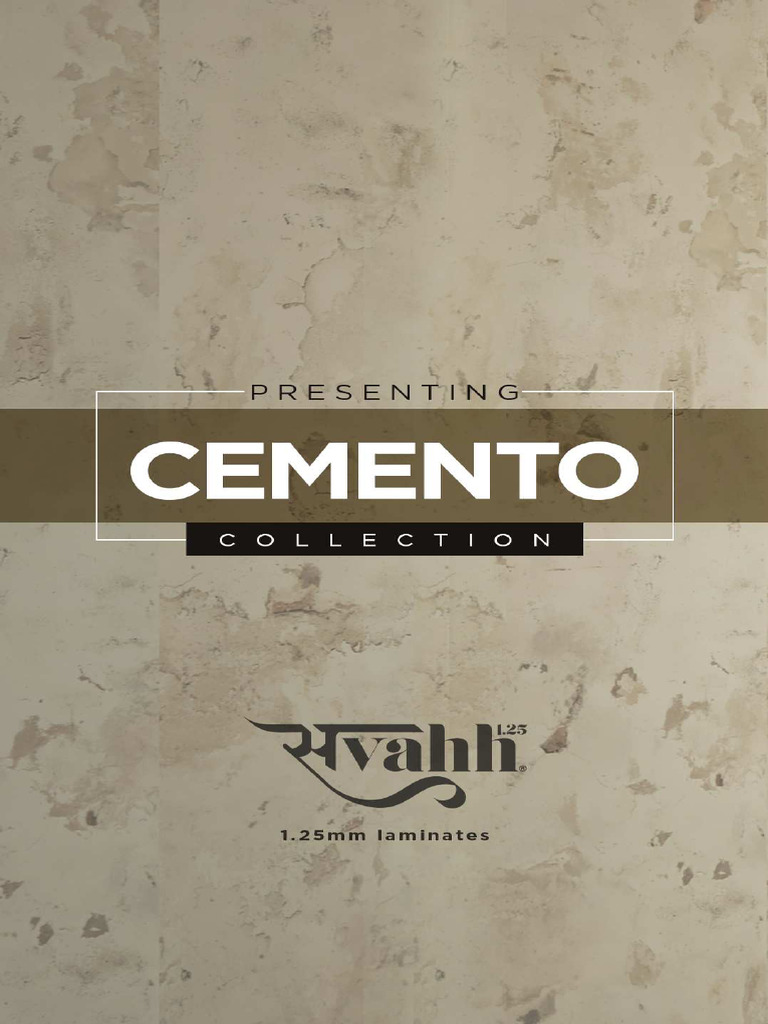 Cemento Collection | PDF