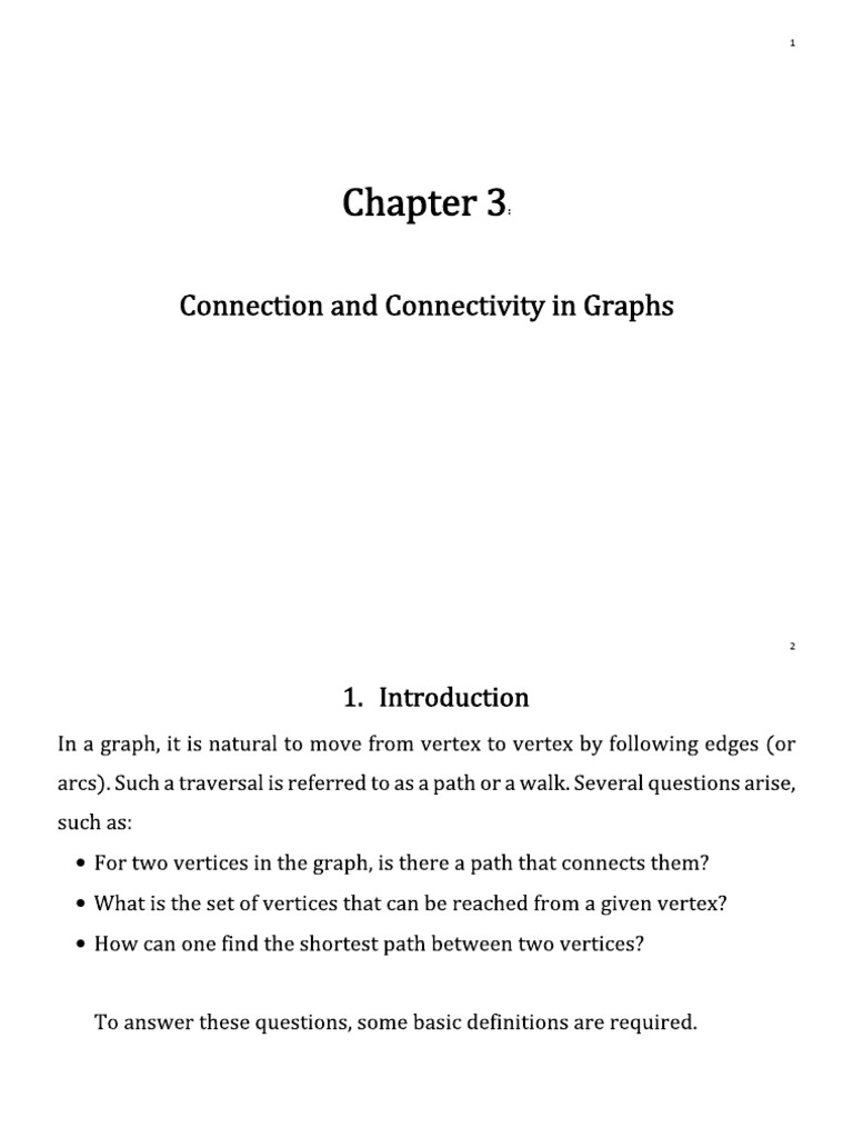 Chapitre 3 Graph Connectivity Pdf Graph Theory Mathematical Relations