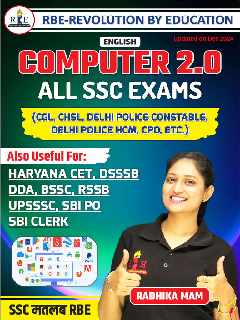 RBE Revolution Computer Guide for SSC | PDF | Computer Memory | Computer Data Storage